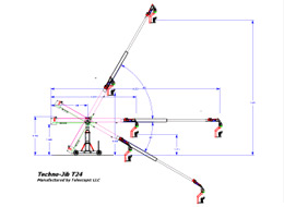 Techno‐Jib24｜撮影用クレーン｜特殊機材レンタル 株式会社グリップアソシエイト GA